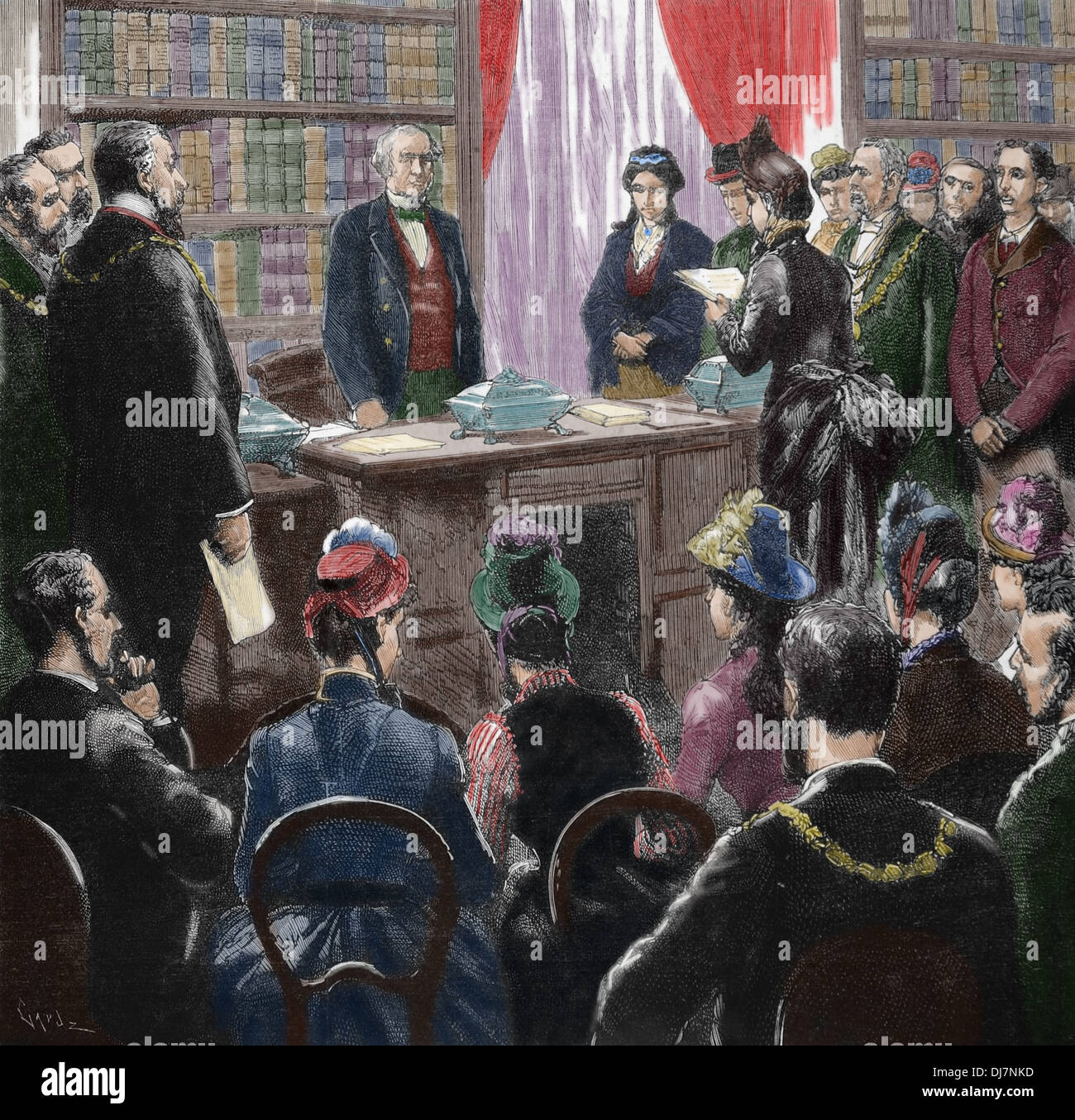 The Troubles. William Ewart Gladstone (1809-1898). British Liberal ...