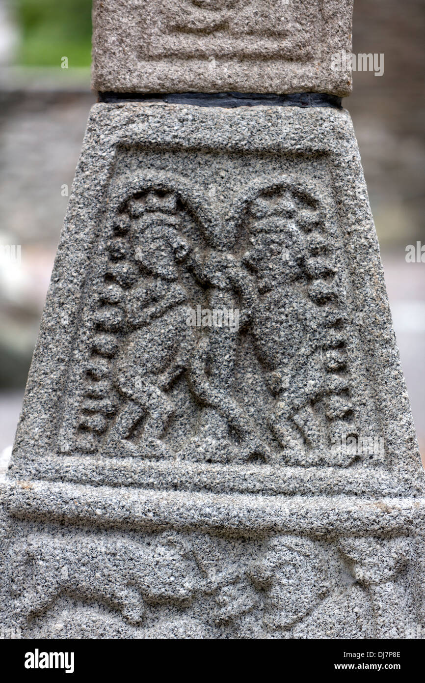 East face detail showing Adam and Eve, the Tree of the Knowledge of ...