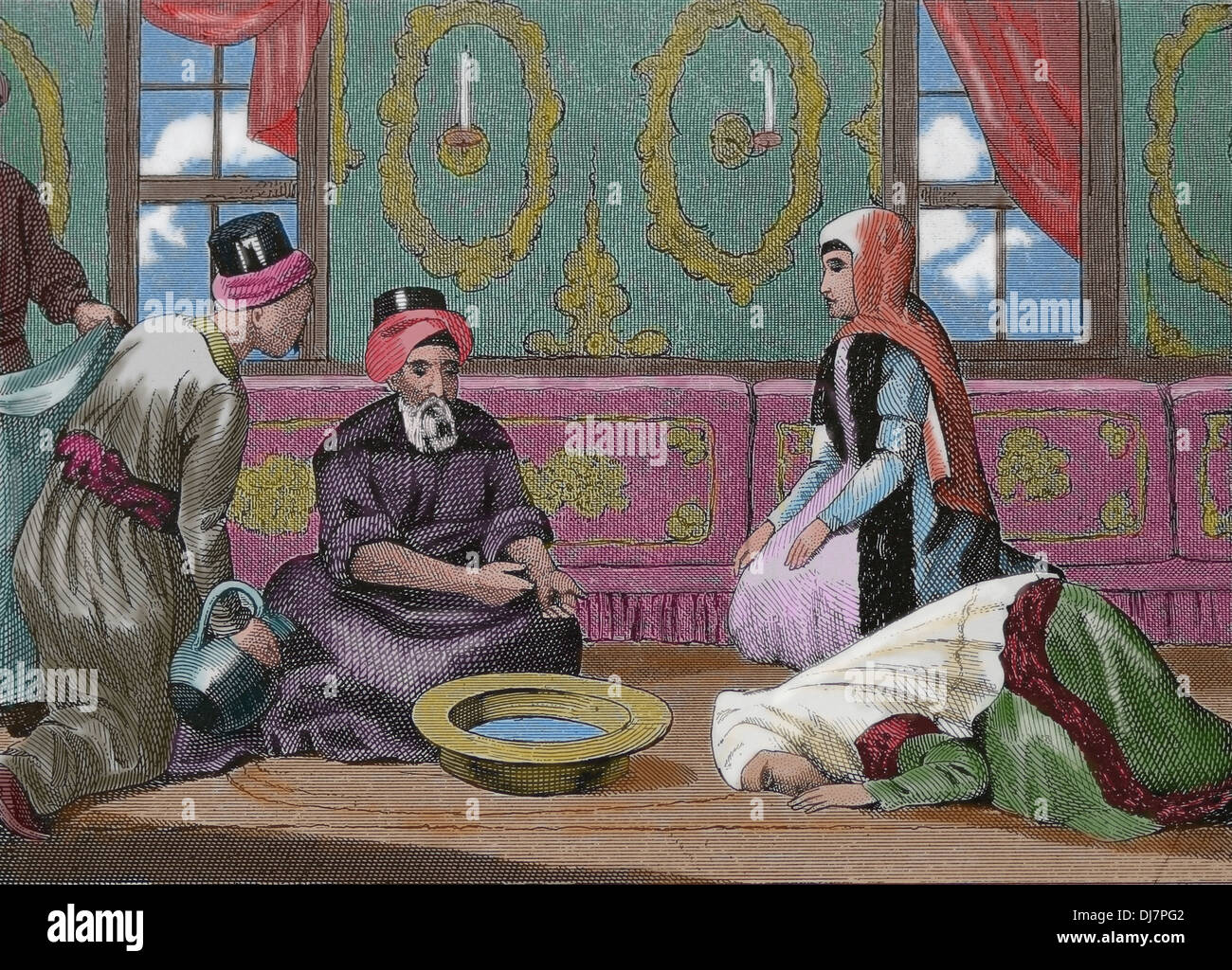 Ablution woman hi-res stock photography and images - Alamy