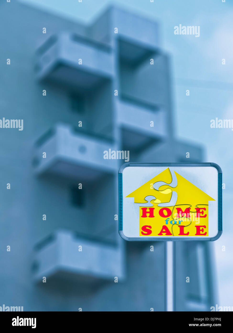 Home For Sale Signboard, Concept Stock Photo - Alamy