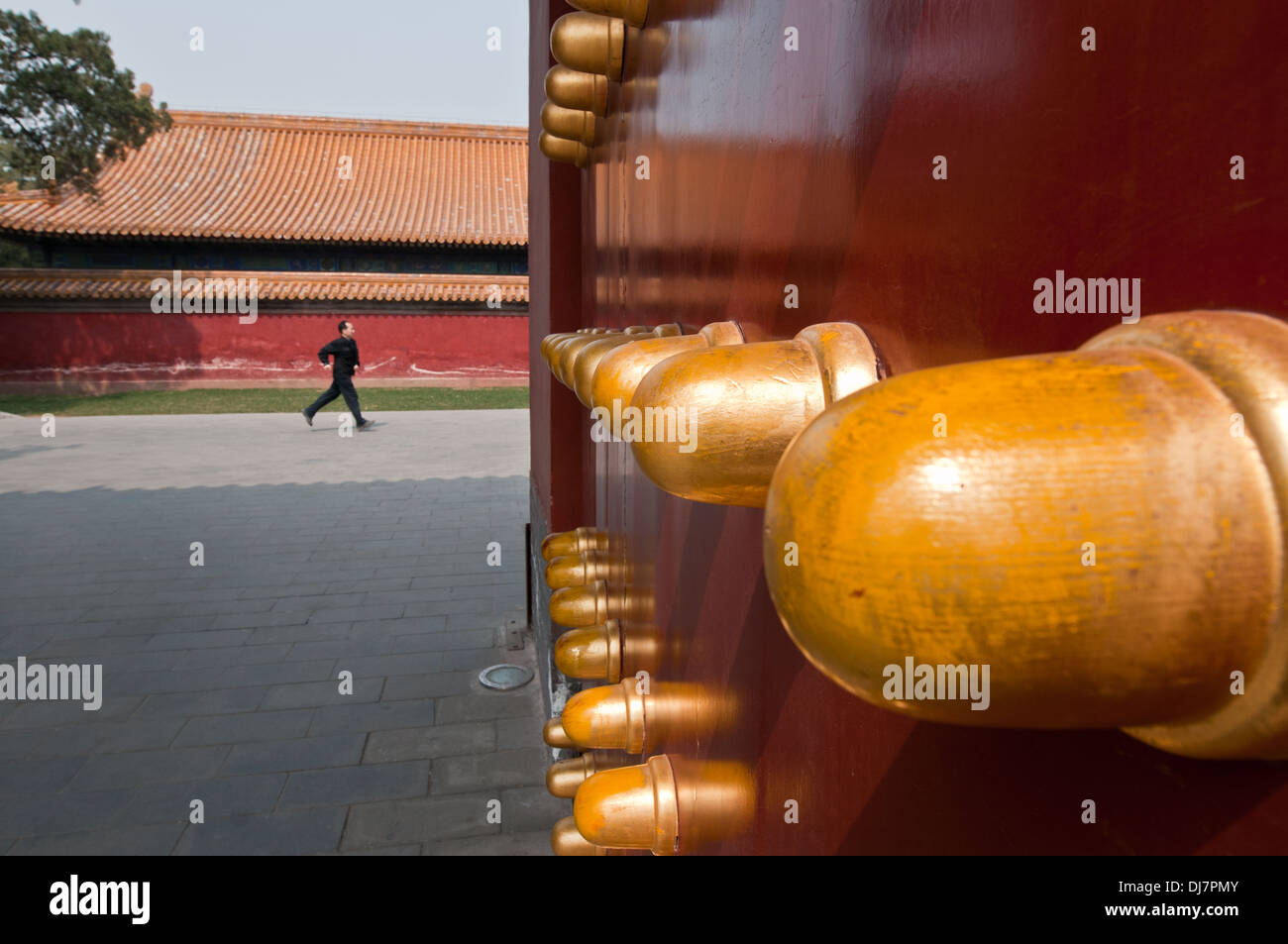 Temple of the Earth area (also called Ditan Park) in Beijing, China ...