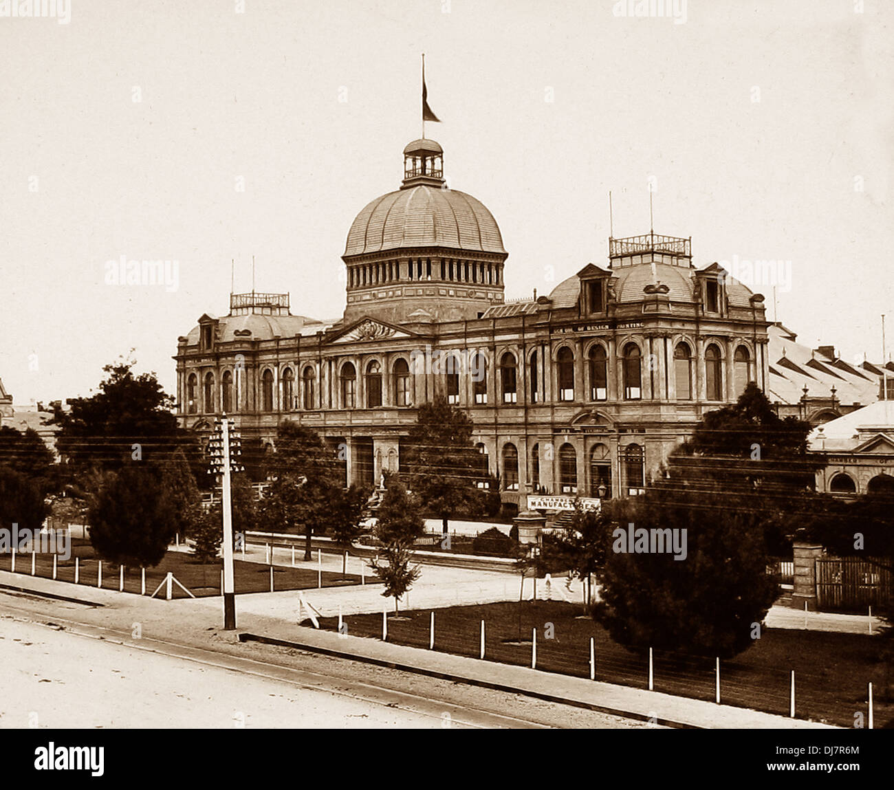 Exhibition Buildings Adelaide Australia early 1900s Stock Photo - Alamy