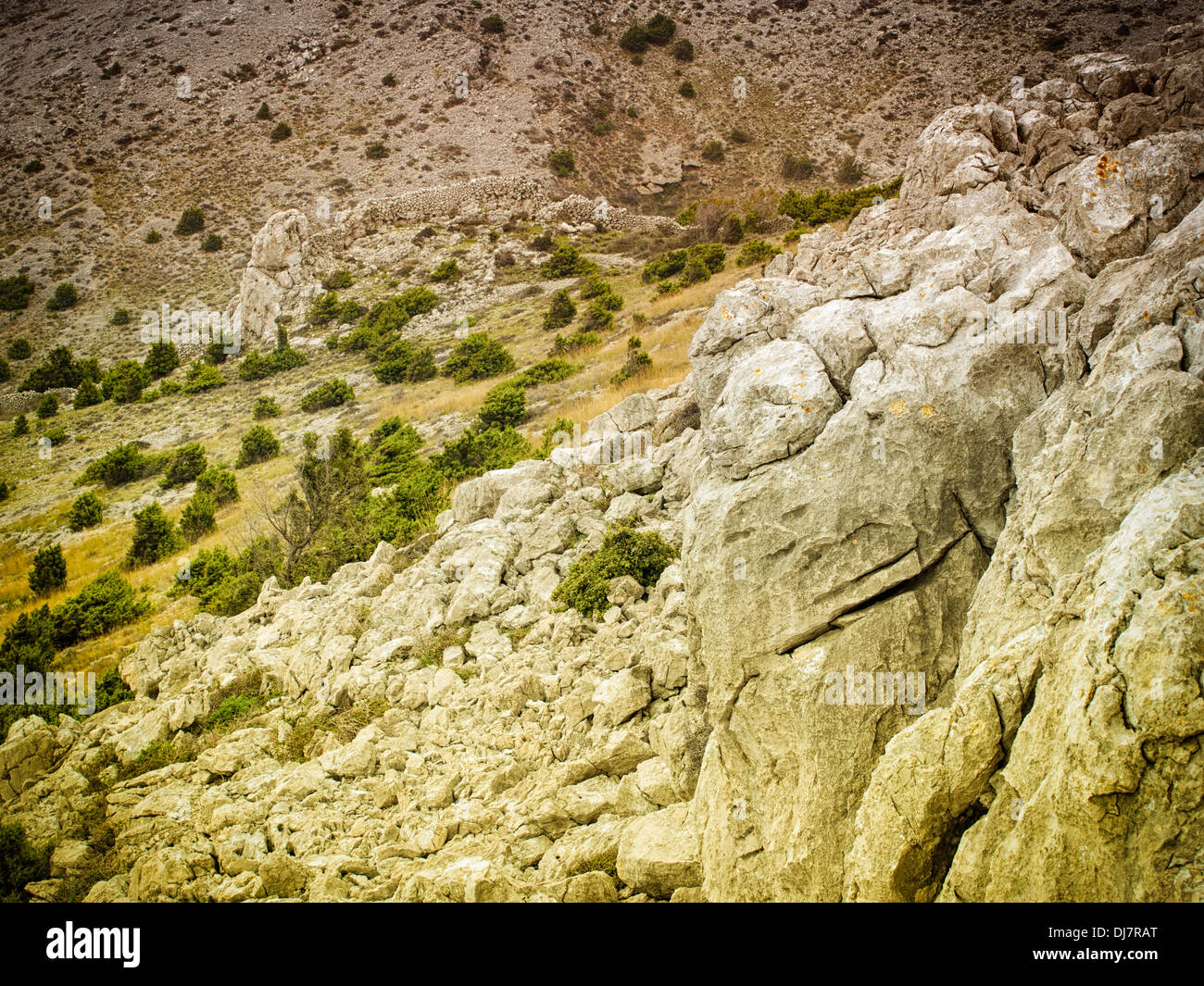 Common landscape characteristic for Mediterranean countries Stock Photo ...