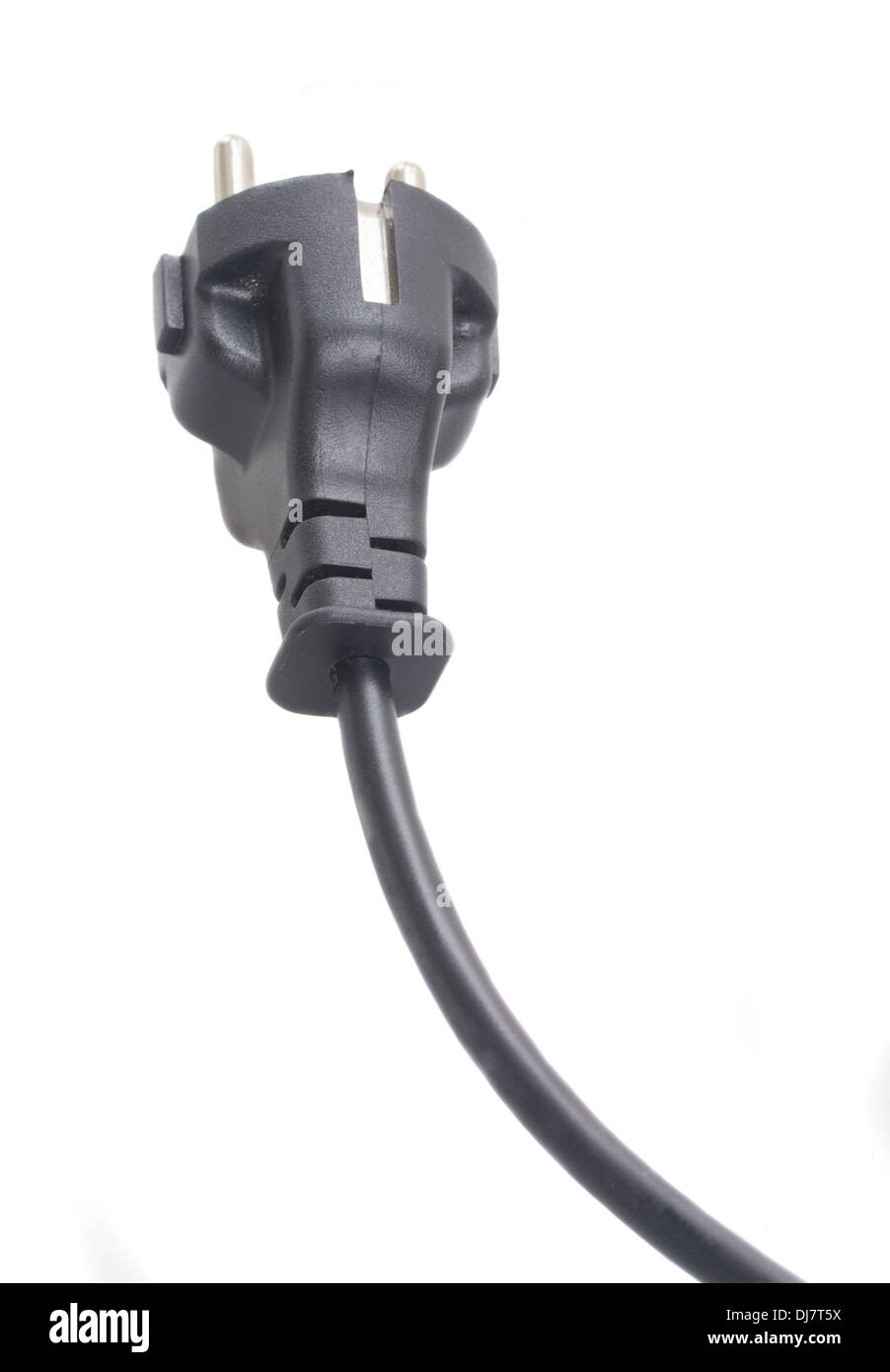 electric cable with plug close up Stock Photo - Alamy