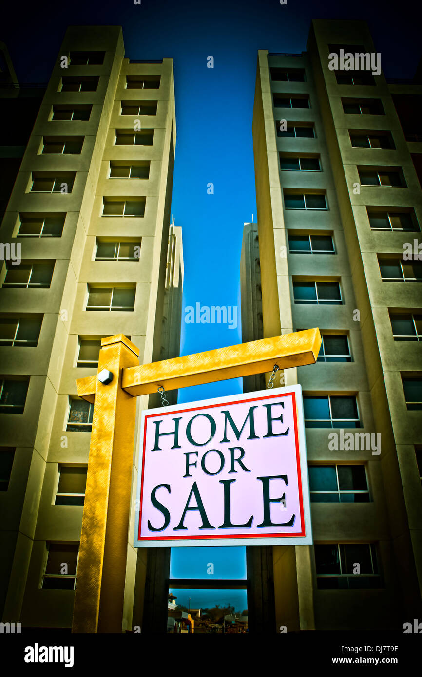 Home For Sale Signboard, Concept Stock Photo - Alamy