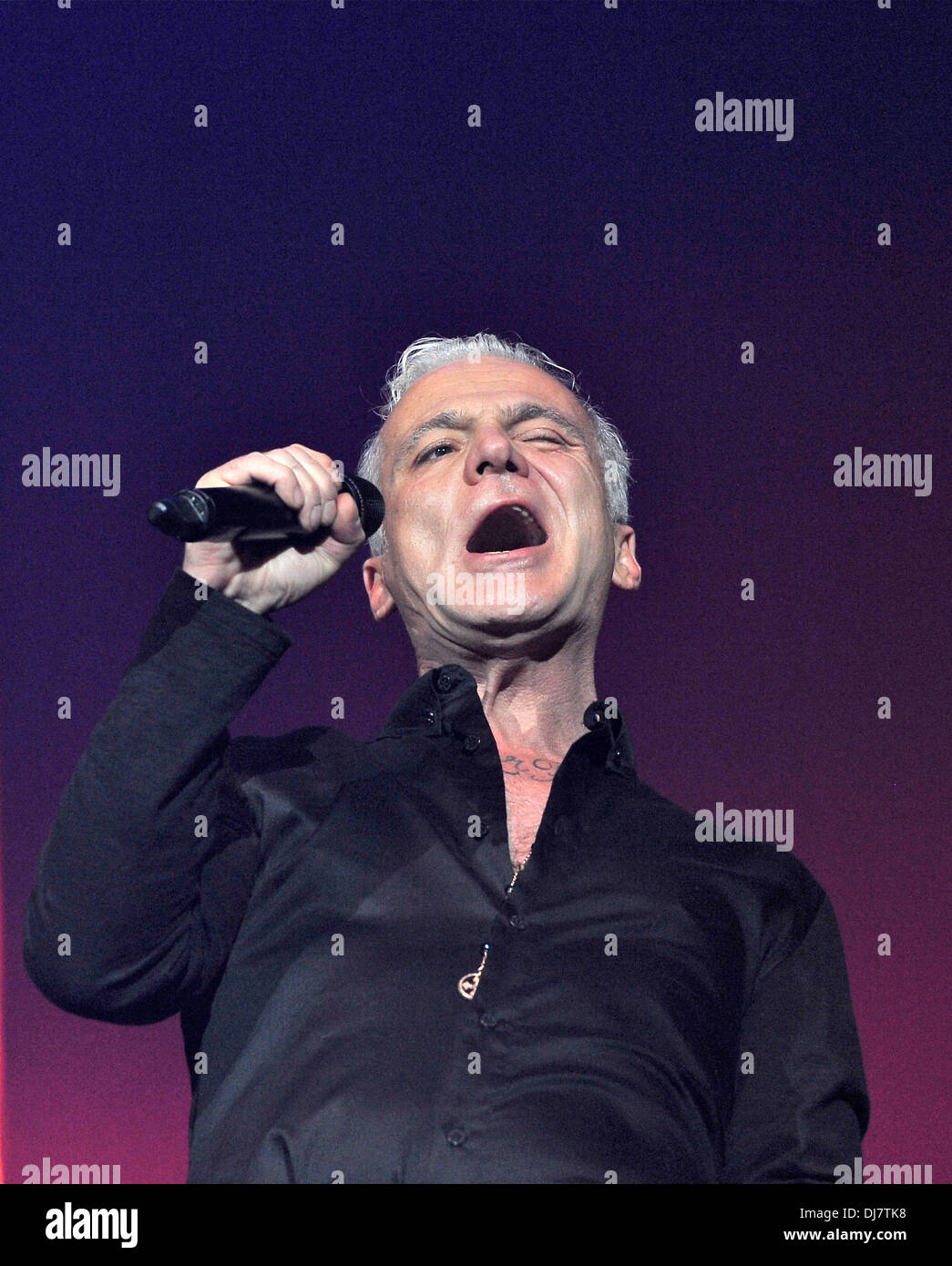 Berlin, Germany. 23rd Nov, 2013. Schlager singer Nino de Angelo sings ...