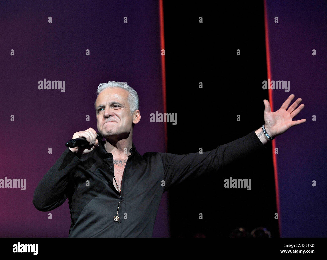 Berlin, Germany. 23rd Nov, 2013. Schlager singer Nino de Angelo sings ...