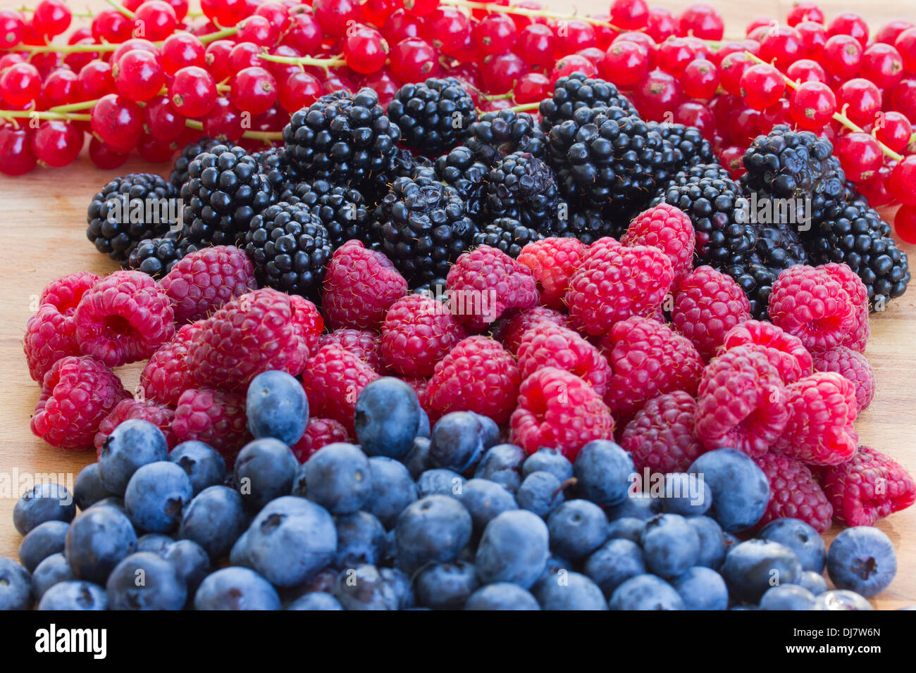 pile of berry mix Stock Photo - Alamy