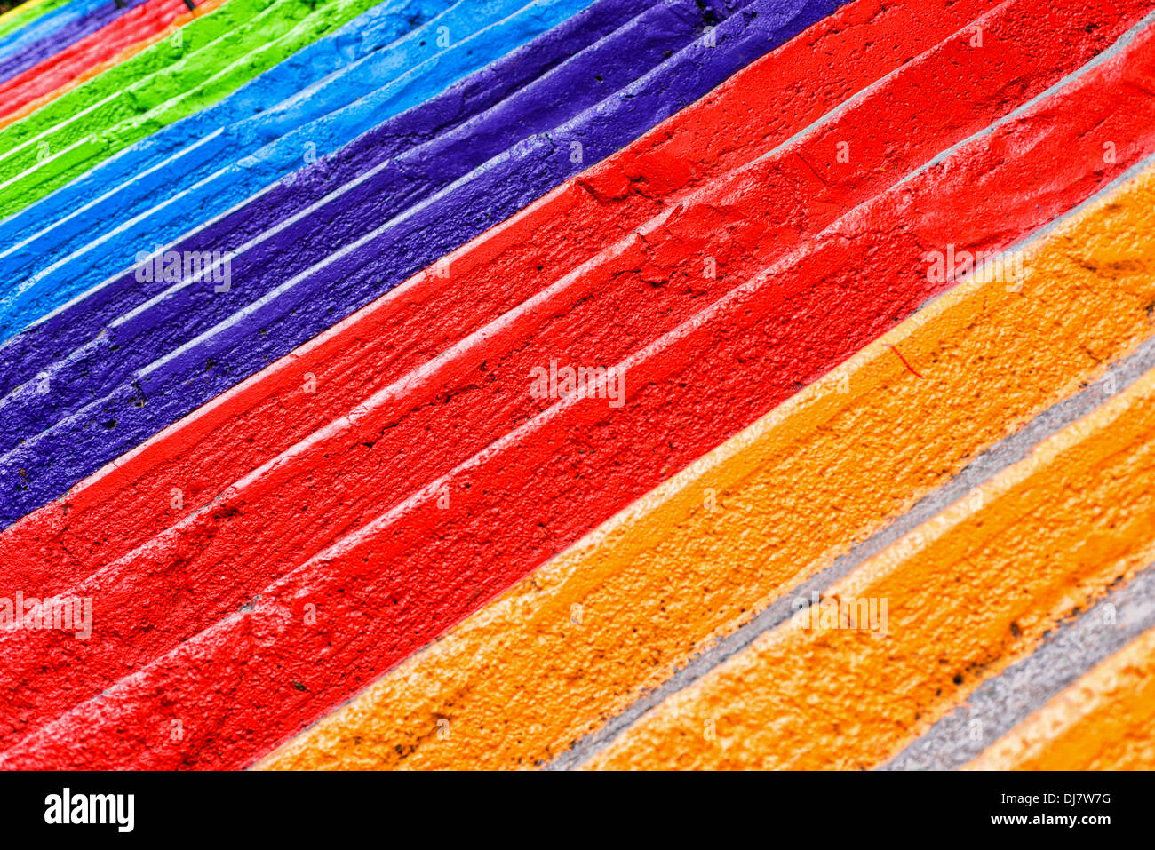 abstract, colorful steps Stock Photo - Alamy