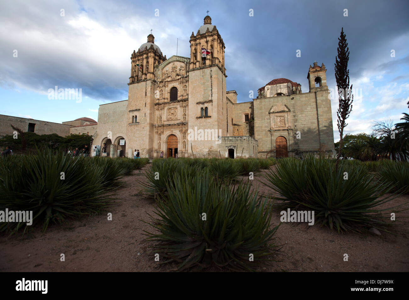 Santo Domingo church in Oaxaca, Mexico, October 28, 2013 Stock Photo ...