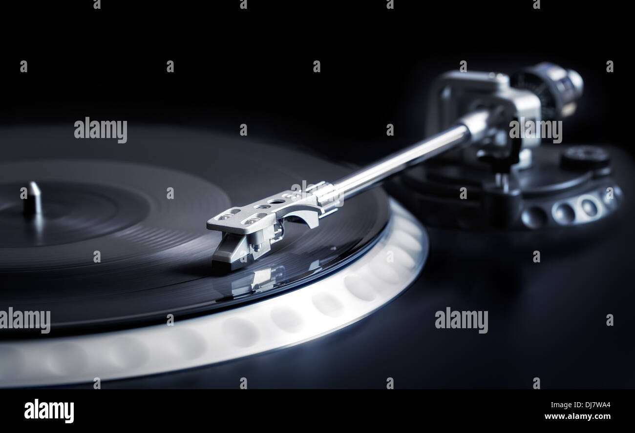 Hip hop record deck hi-res stock photography and images - Alamy