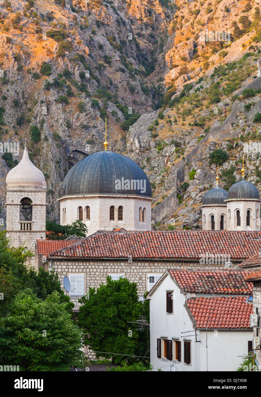 St Nicholas old Orthodox church, Kotor, Montenegro Stock Photo - Alamy