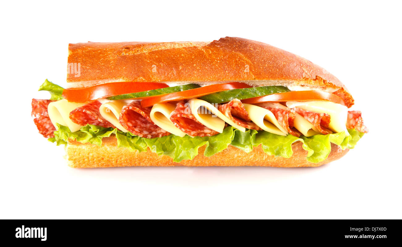 Sandwich and juice Cut Out Stock Images & Pictures - Alamy