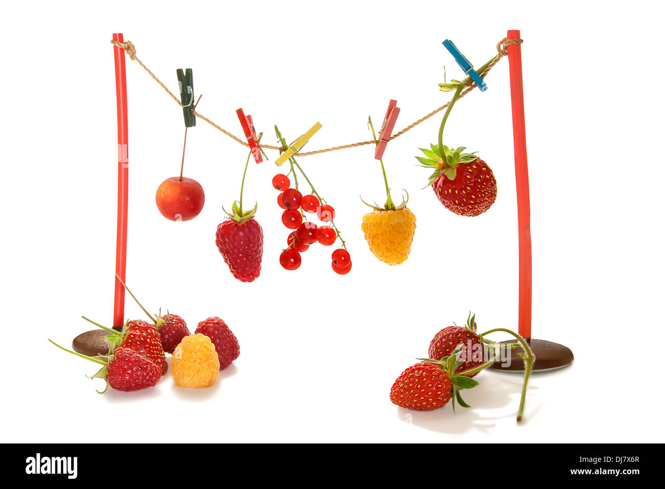 Wet fruit Cut Out Stock Images & Pictures - Alamy