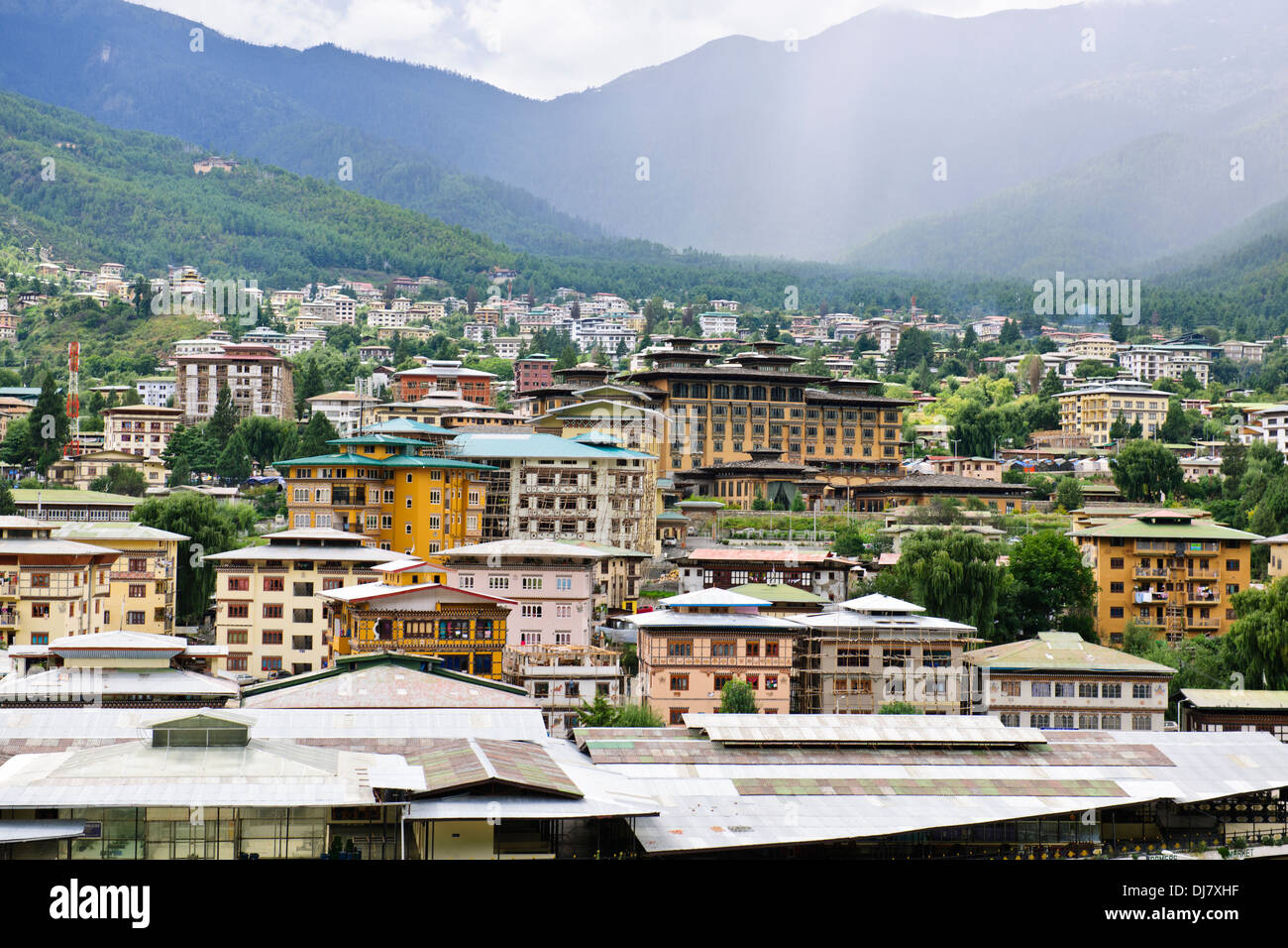 Taj Tashi five star hotel,Modern Spa Hotel,Dzong like architecture ...