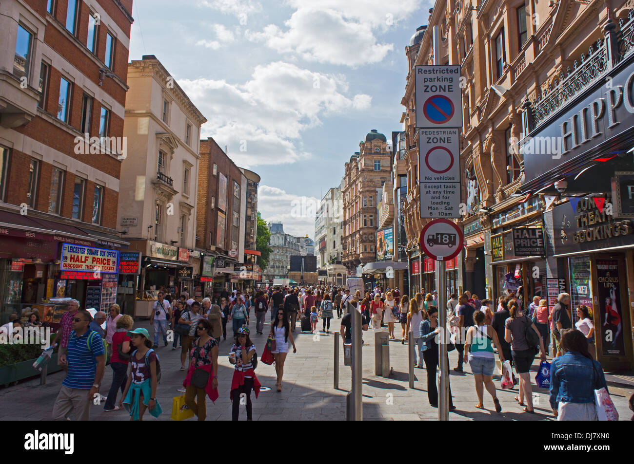 Leicester square london england hi-res stock photography and images - Alamy