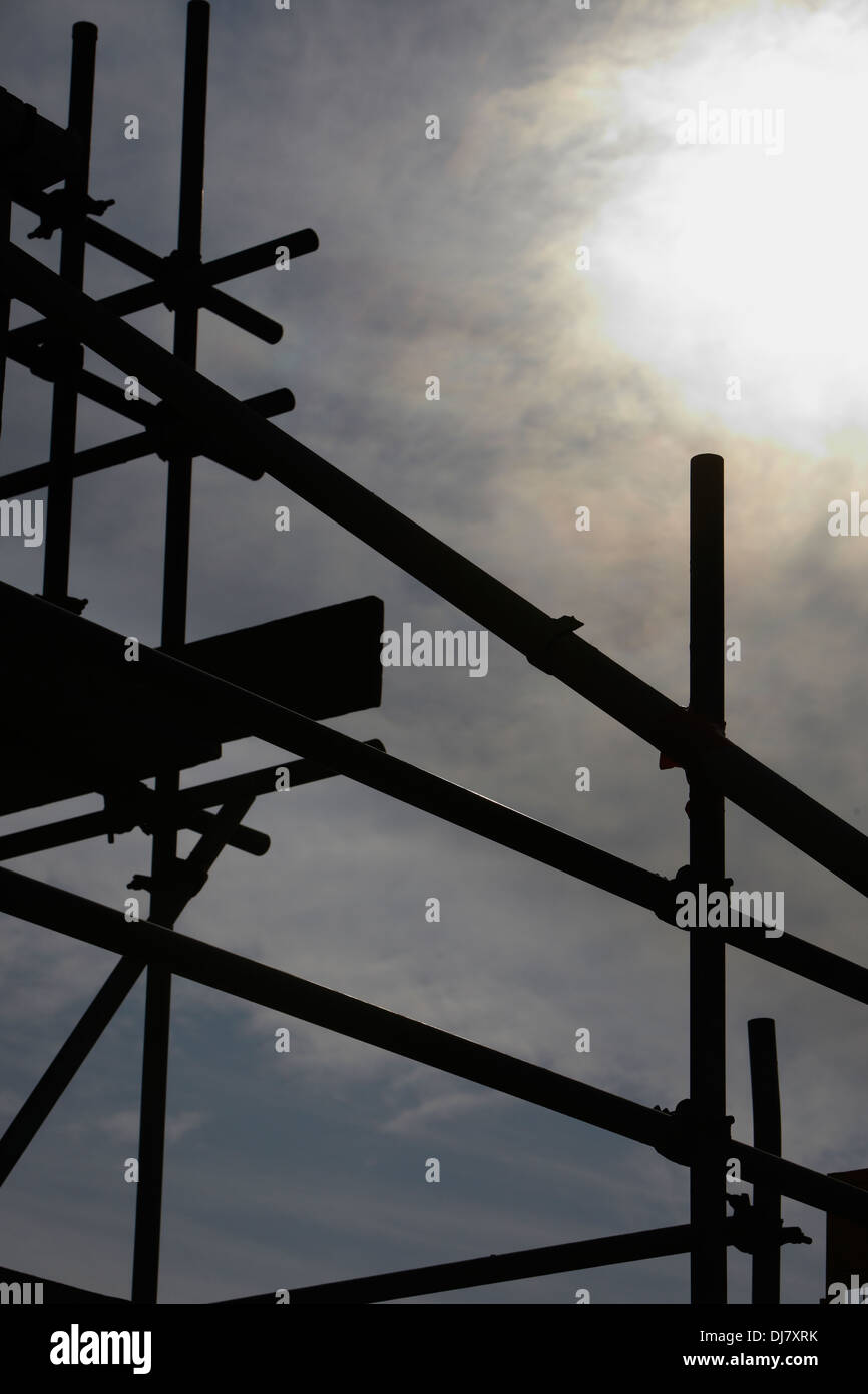 Scaffolding close up hi-res stock photography and images - Alamy