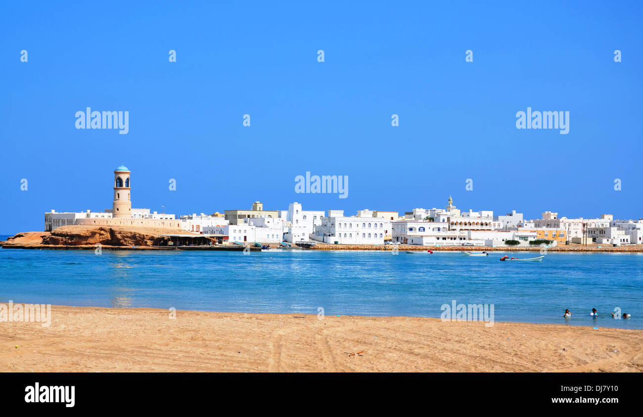 views of Sur in Oman Stock Photo - Alamy