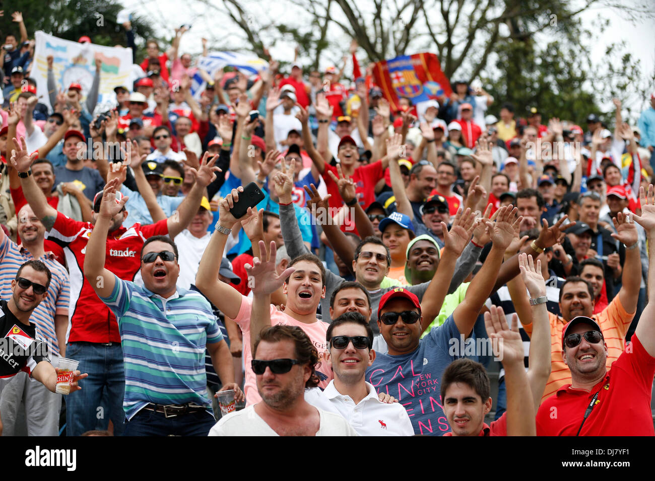 Brazilian grand prix and crowd hi-res stock photography and images - Alamy