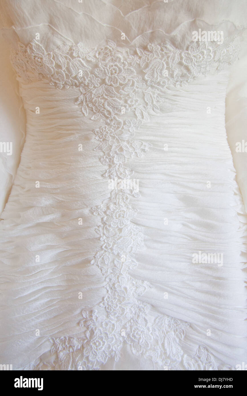 Wedding dress background Stock Photo - Alamy