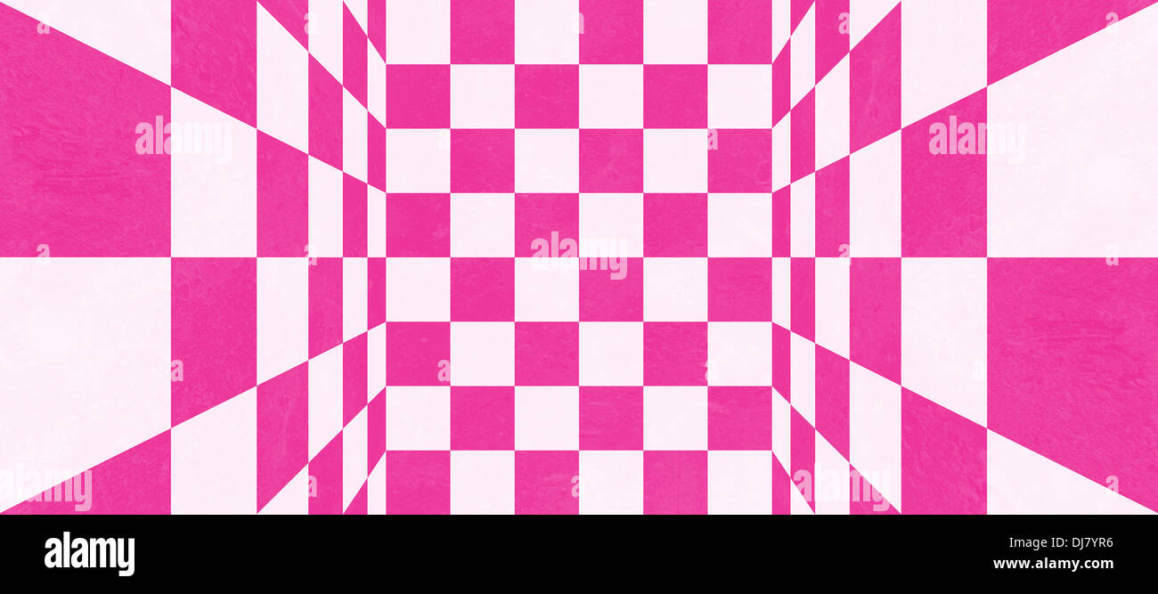 Abstract pink checkered texture Stock Photo - Alamy