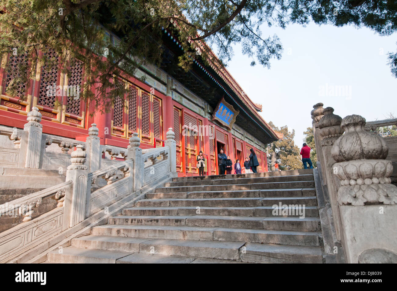 Dacheng Hall (Hall of Great Accomplishment) in The Temple of Confucius ...