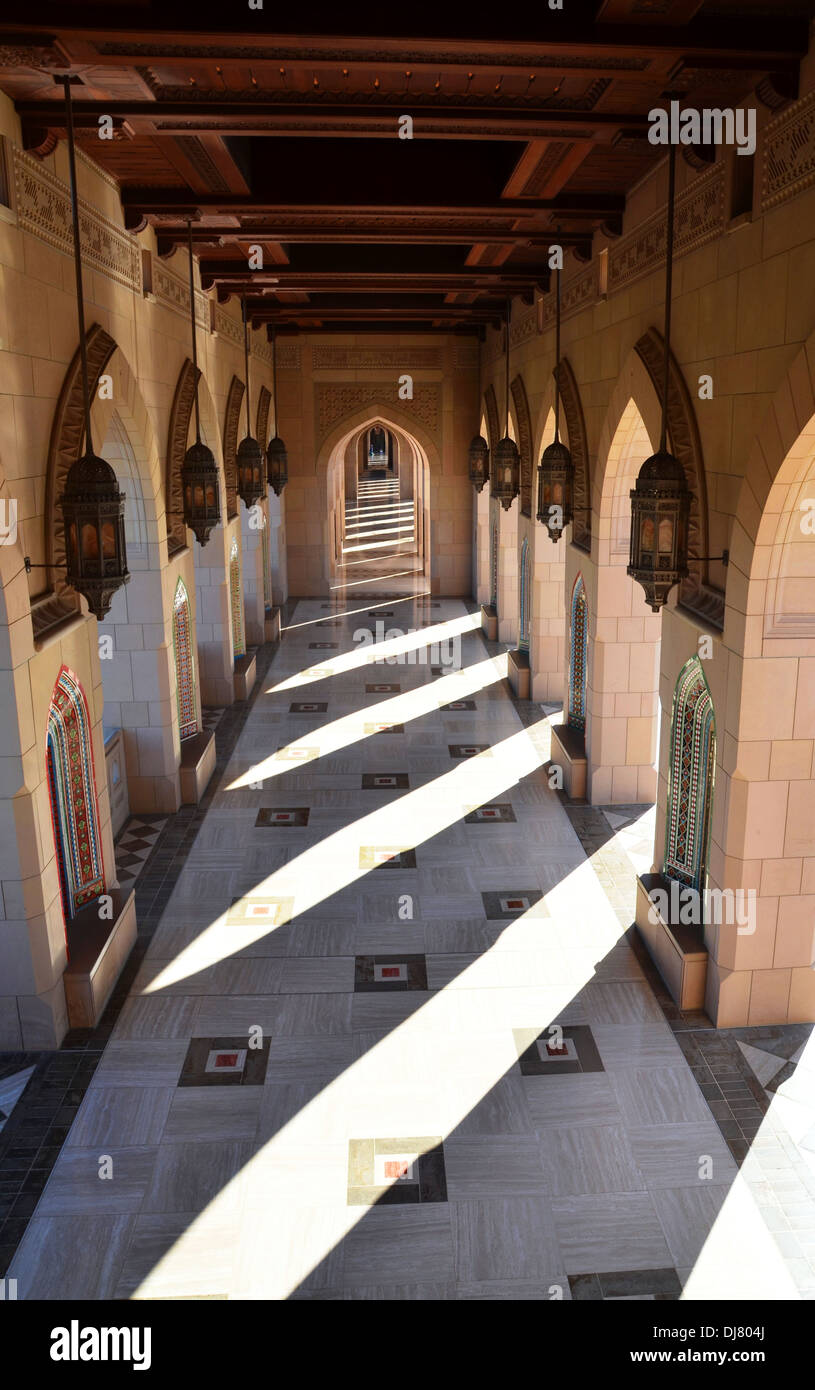 grand mosque of muscat in oman Stock Photo - Alamy