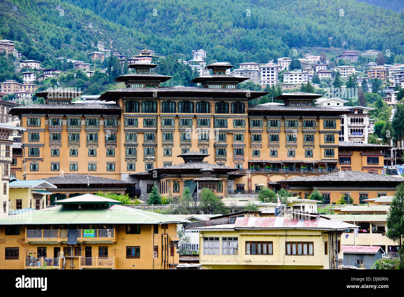 Taj Tashi five star hotel,Modern Spa Hotel,Dzong like architecture ...