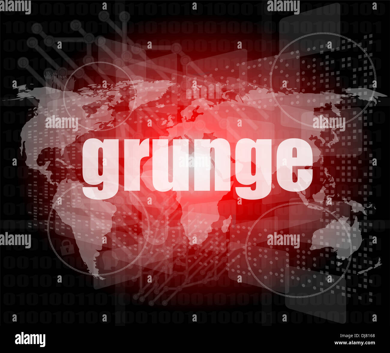 Grunge words hi-res stock photography and images - Alamy