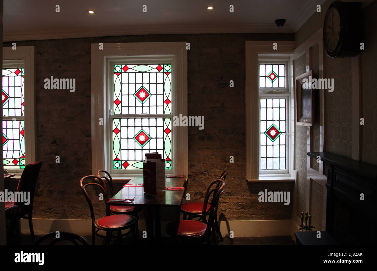 Stained Glass Windows of Bewley's Cafe on Grafton Street in Dublin ...