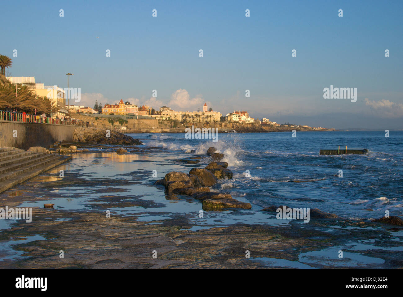 Estoril cascais promenade Portugal Stock Photo - Alamy