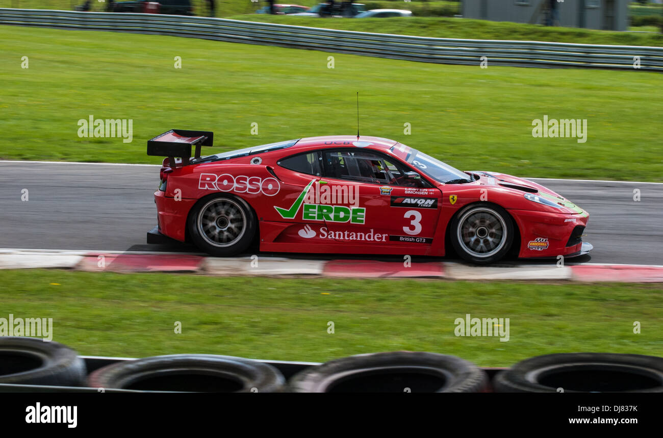 Verde Ross Ferrari Allan Simonsen Snetterton race track Stock Photo - Alamy