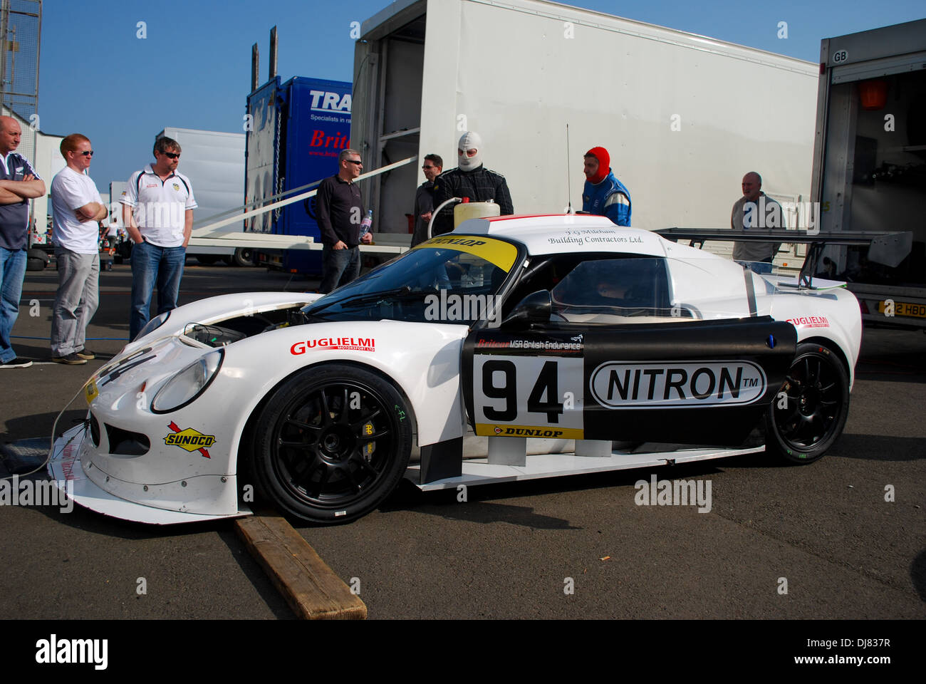 Steve Guglielmi lotus race racing car Silverstone Northamptonshire ...