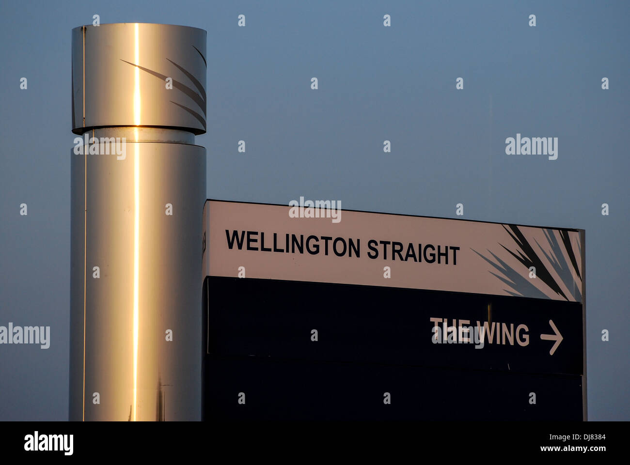 Silverstone circuit sign hi-res stock photography and images - Alamy