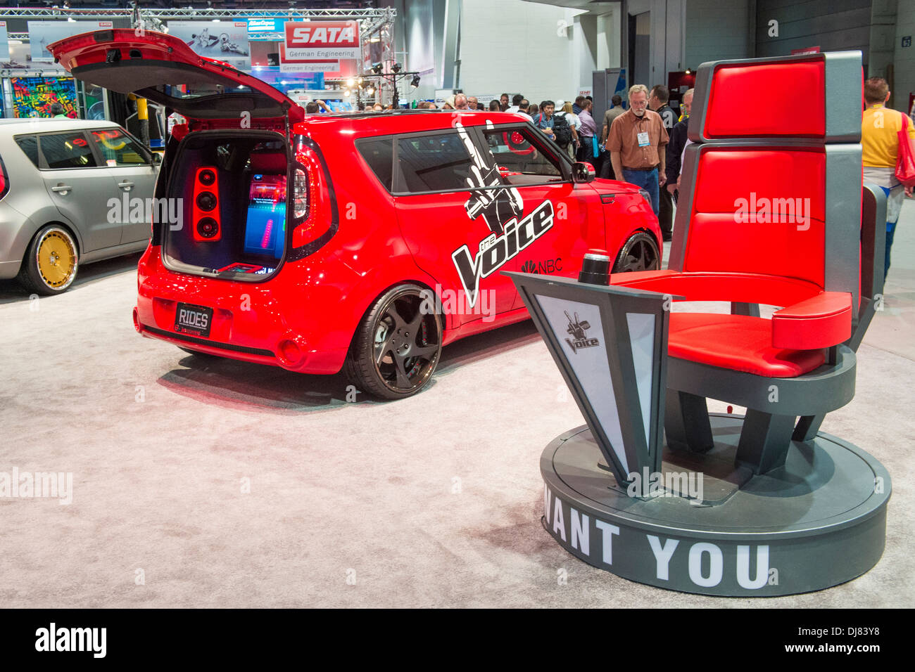 Kia car at the SEMA Show in Las Vegas, Navada Stock Photo - Alamy
