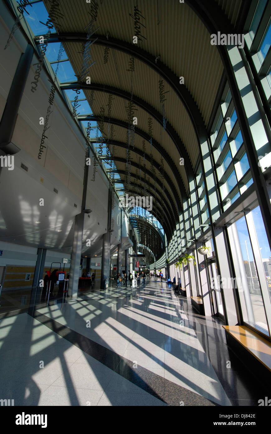 Mezzanine of the Direct Energy Centre in Toronto Ontario one of the ...