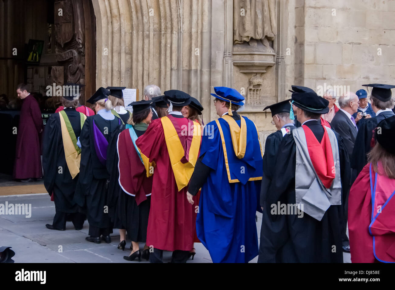 Graduation day in Bath, UK Stock Photo - Alamy