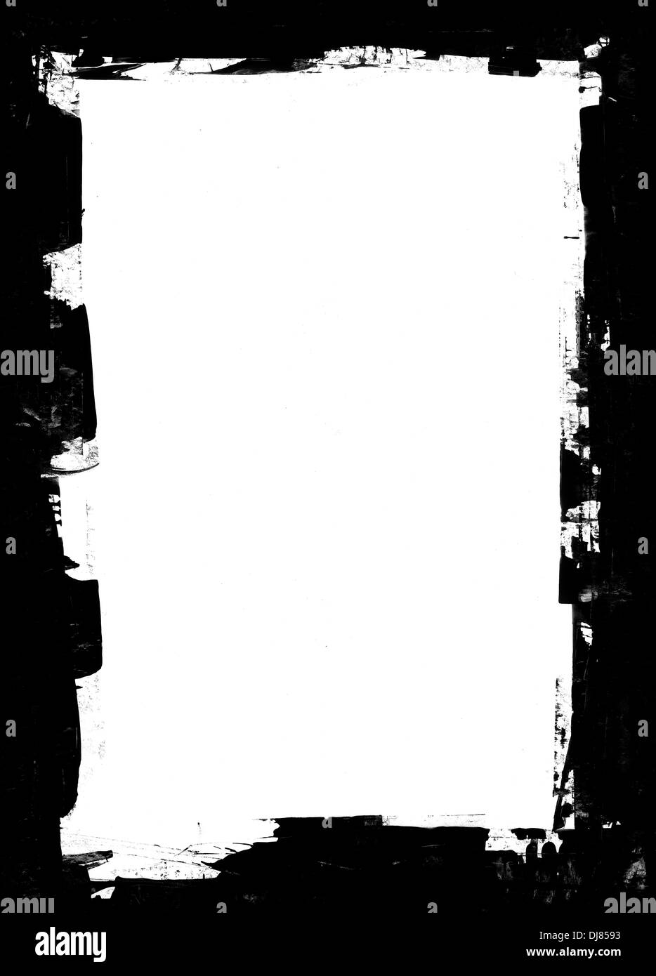 White painted border hi-res stock photography and images - Alamy