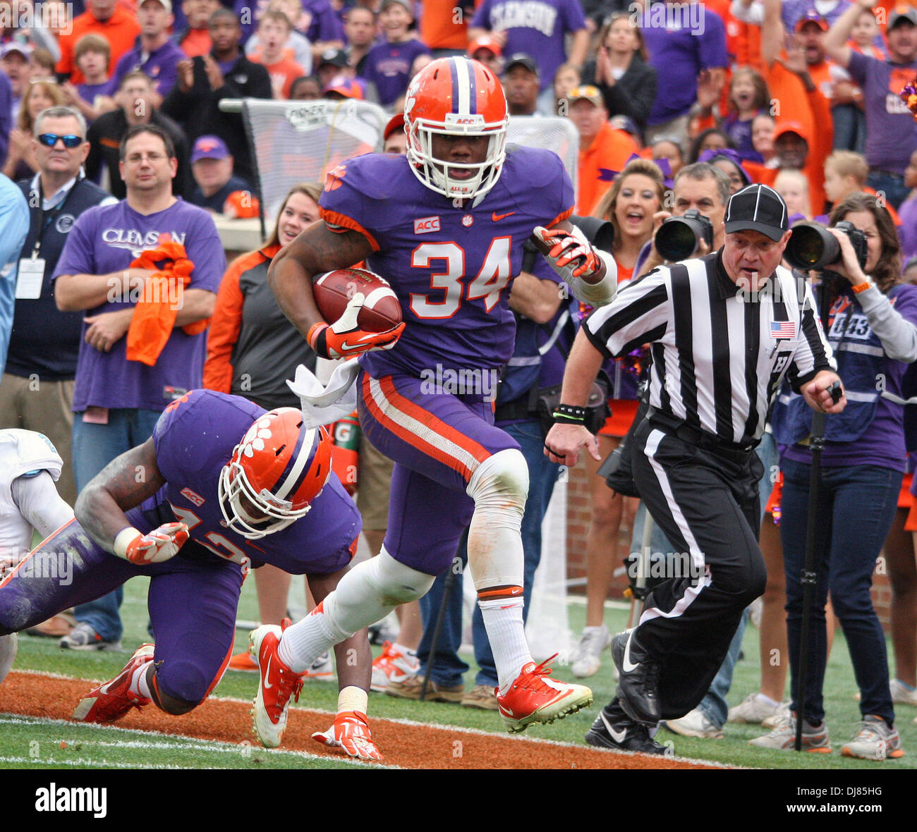 Clemson, South Carolina, USA. 24th Nov, 2013. November 23, 2013 ...