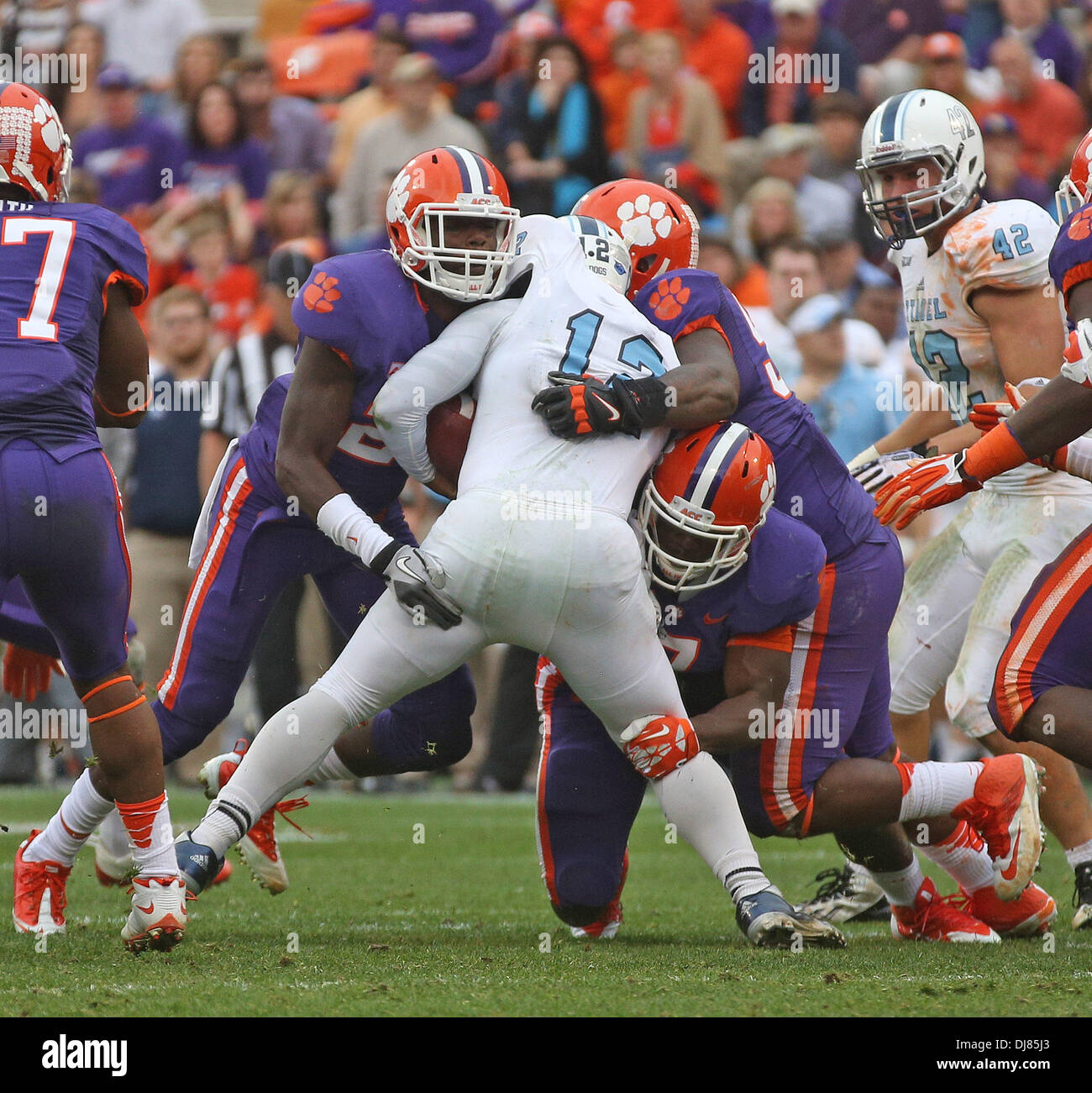 Clemson, South Carolina, USA. 24th Nov, 2013. Novemeber 23, 2013: A ...