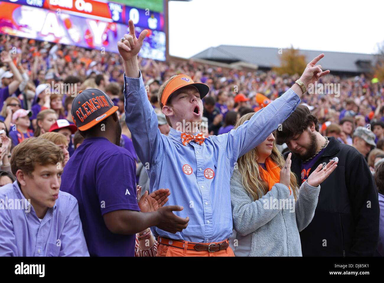Clemson tigers fan hi-res stock photography and images - Alamy
