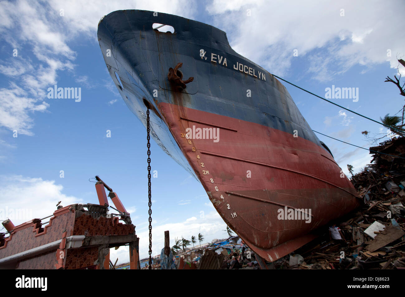 The extreme power of the storm surge accompanying Typhoon Haiyan ...