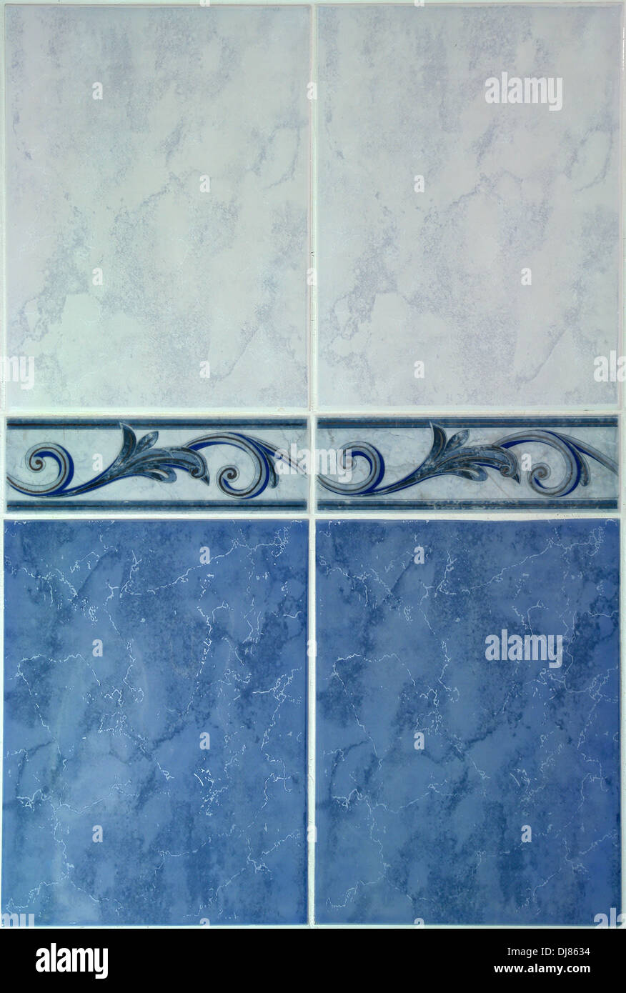 Blue ceramic tiles hi-res stock photography and images - Alamy