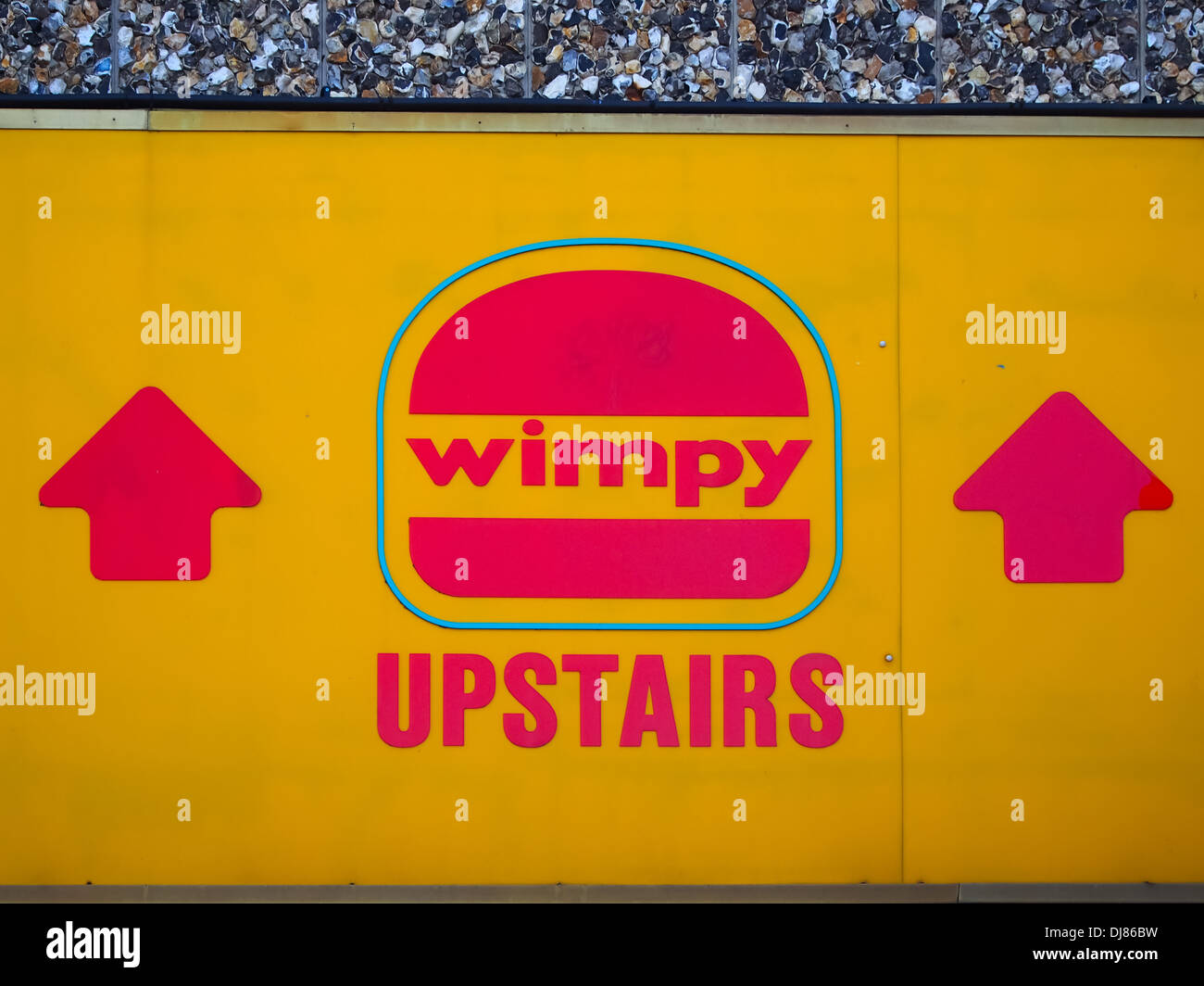 Wimpy sign 1970s hi-res stock photography and images - Alamy