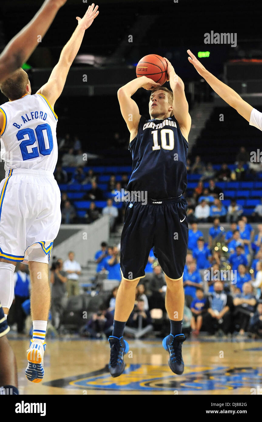 Los Angeles, CA, USA. 24th Nov, 2013. Chattanooga Mocs guard Martynas ...