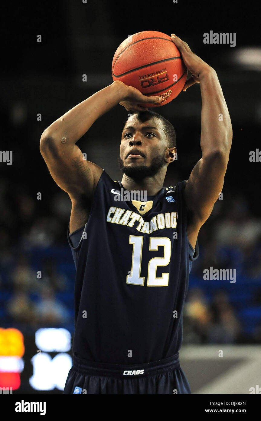 Los Angeles, CA, USA. 24th Nov, 2013. Chattanooga Mocs guard Gee McGhee ...