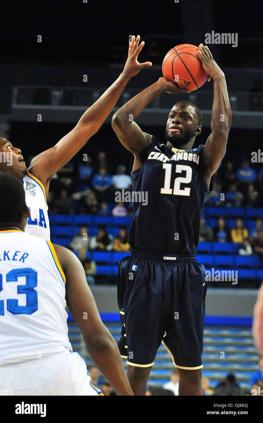 Los Angeles, CA, USA. 24th Nov, 2013. Chattanooga Mocs guard Gee McGhee ...