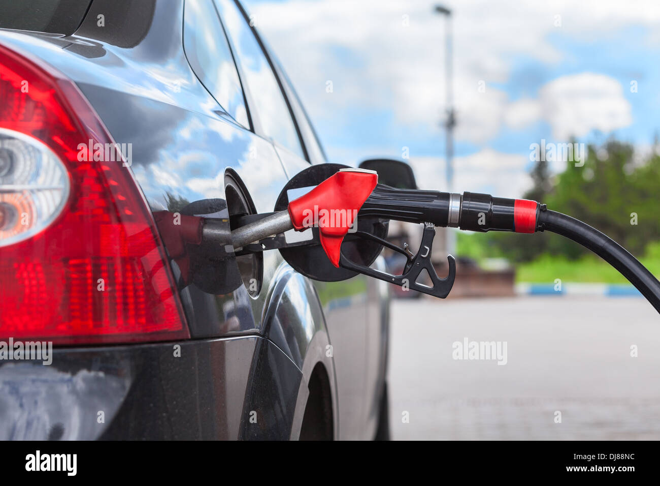 Refueling cars tank gas hi-res stock photography and images - Alamy