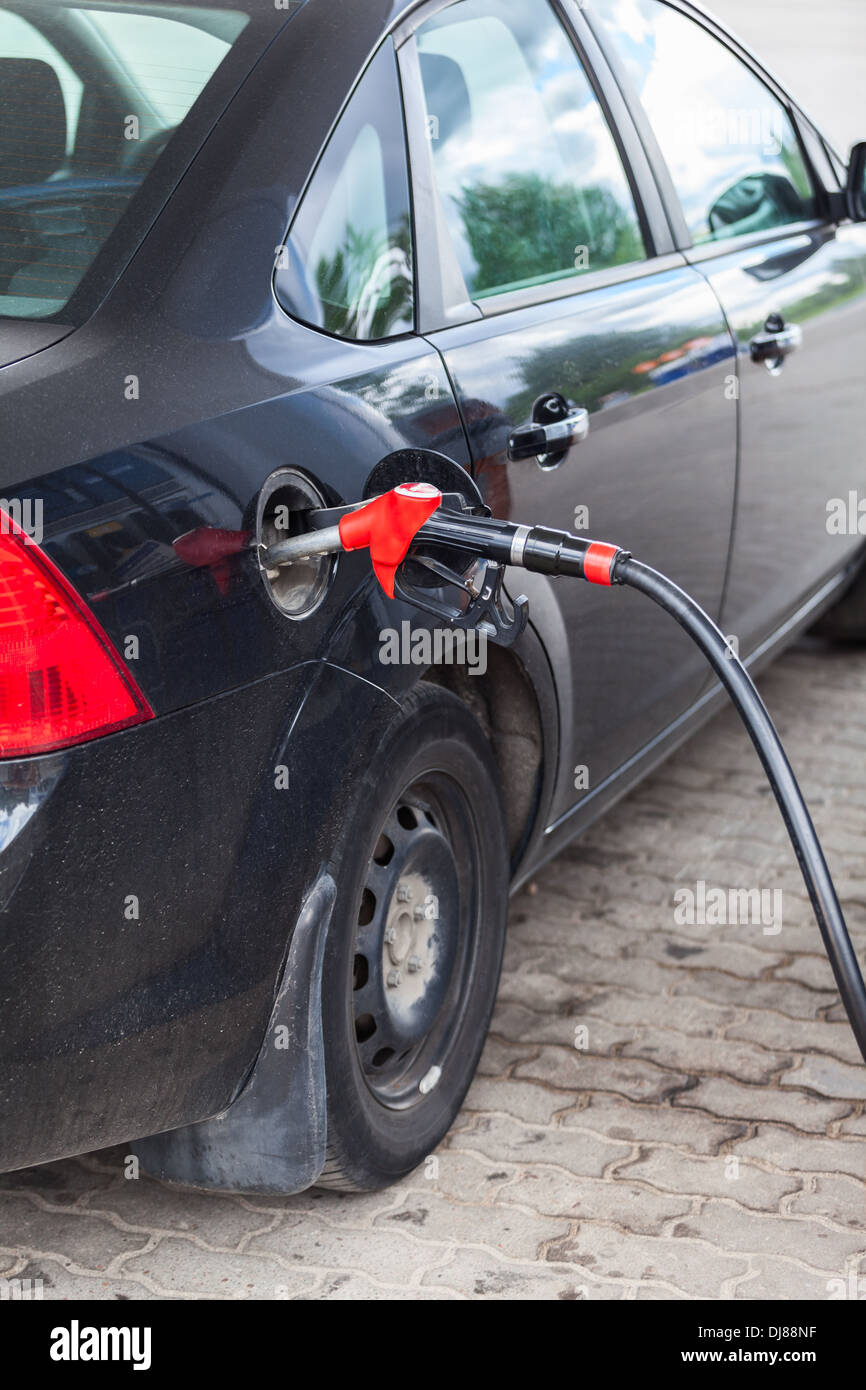 Black vehicle refueling gasoline city hi-res stock photography and ...