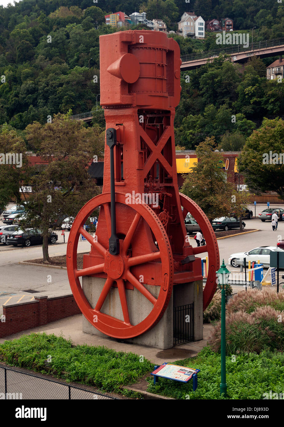 "Lungs of a Blast Furnace" monument, Pittsburgh, Pennsylvania, USA ...